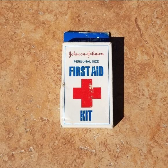 Johnson & Johnson | Other | Vintagejohnson Johnson First Aid Kit | Poshmark